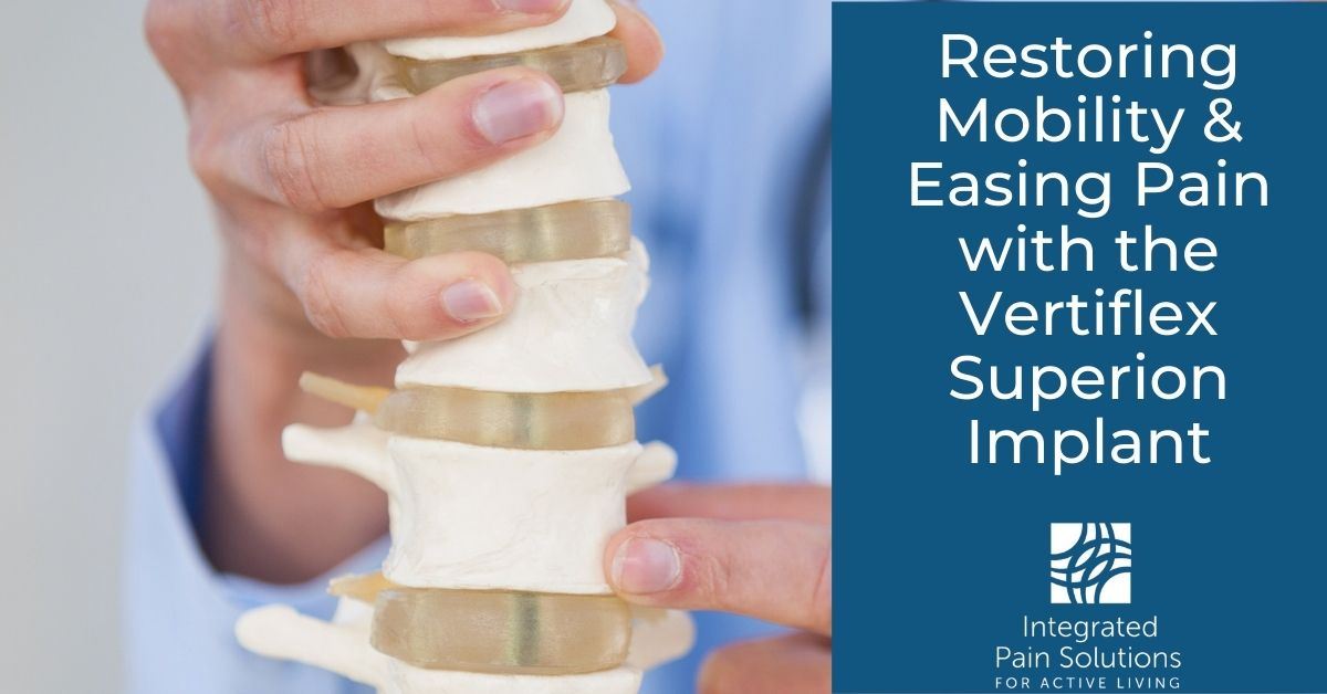 Restoring Mobility & Easing Pain with the Vertiflex Superion Implant